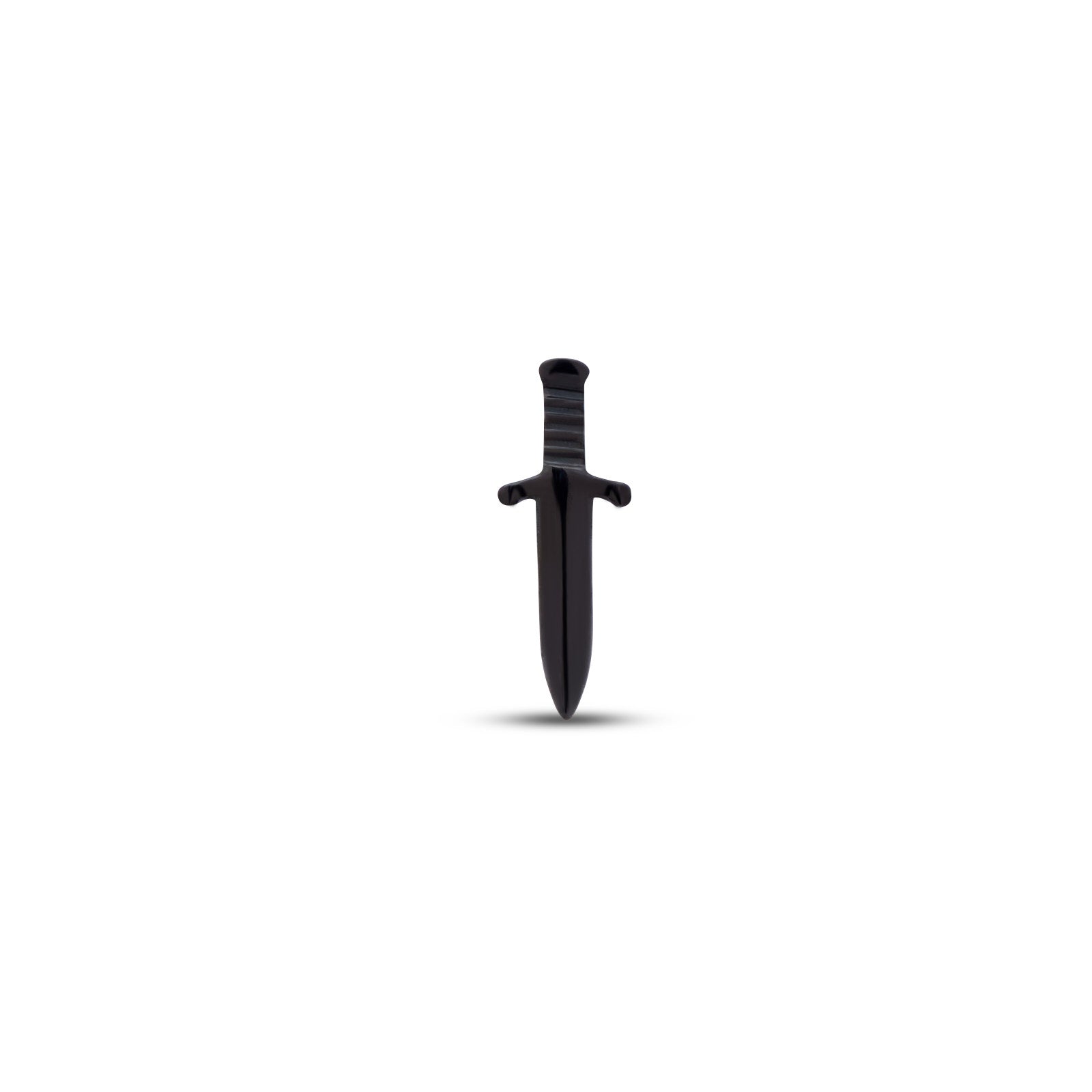 Black Titanium Internal Sword Attachment – Trident - Fine Body Jewelry
