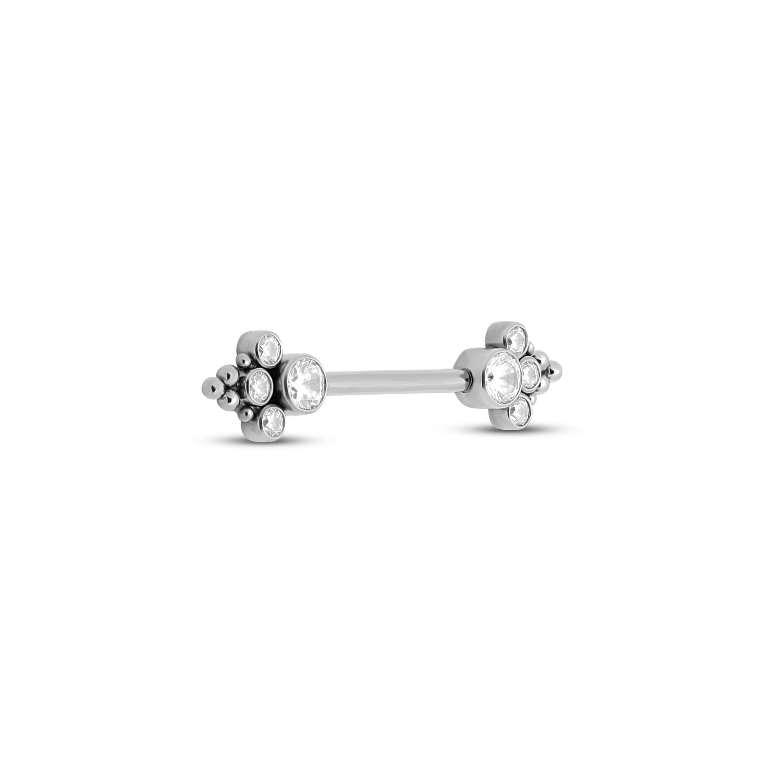 Threadless Nipple – Trident - Fine Body Jewelry